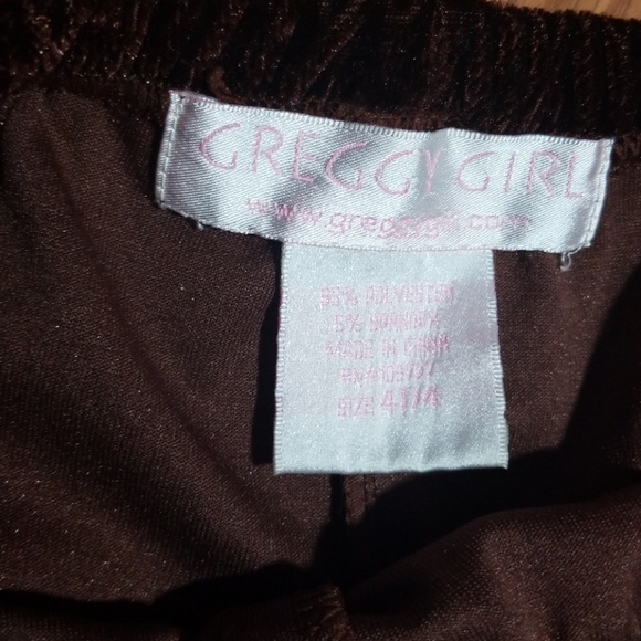 greggy girl | Matching Sets | Greggy Girl Velvet Outfit New Size4t ...